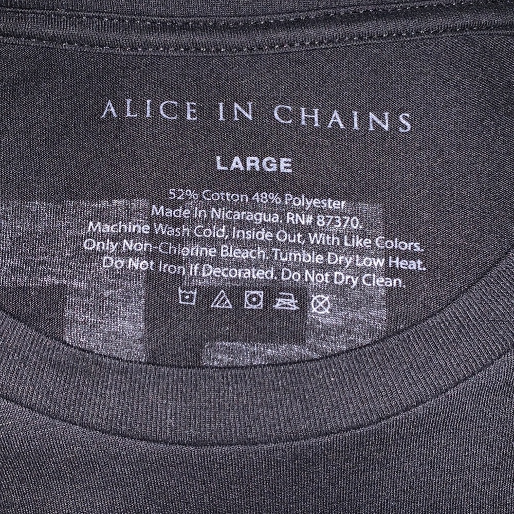 Official Alice In Chains ‘Bleed The Freak’ T Shirt - Gem